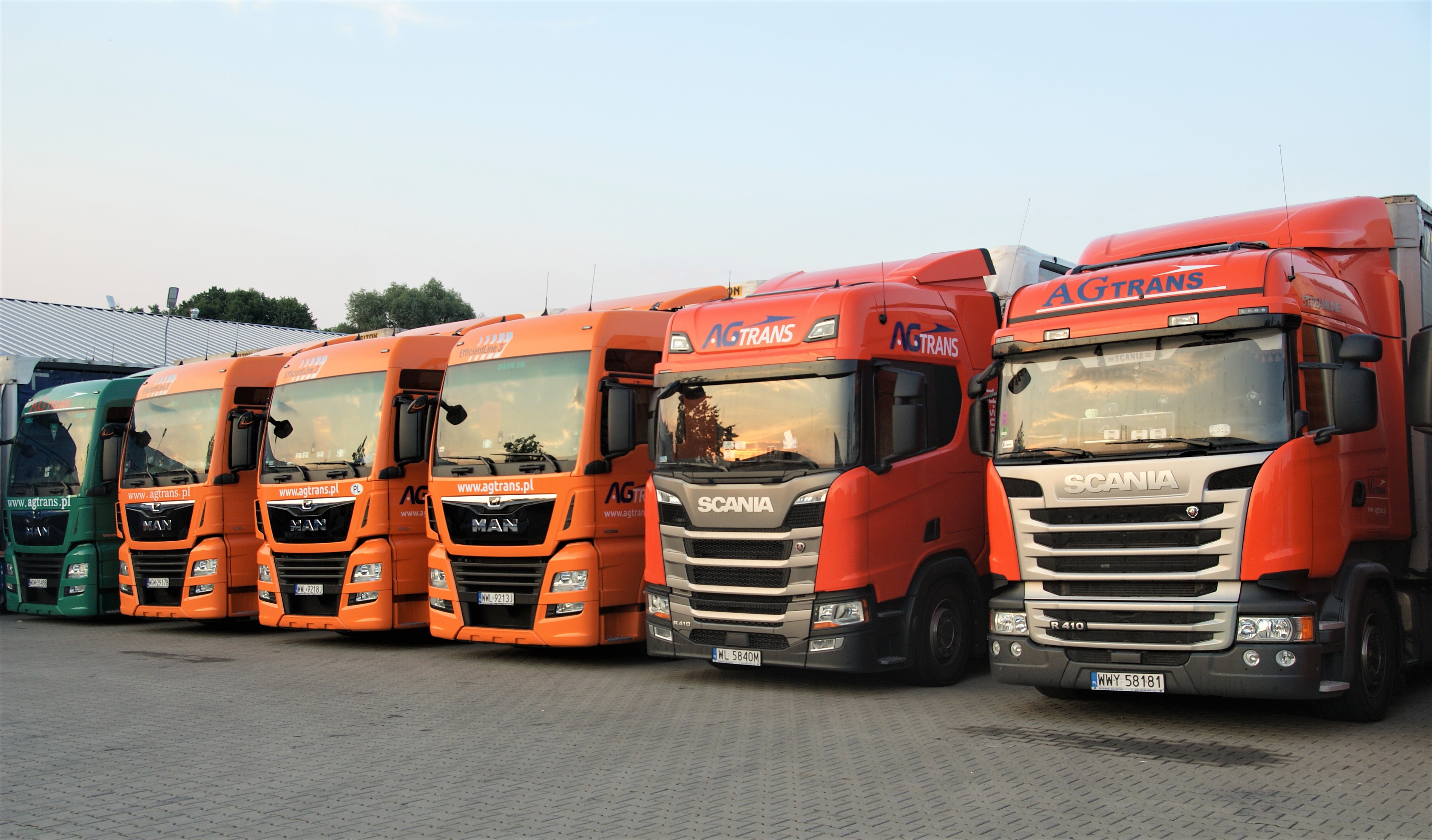 Nowoczesny tabor AG TRANS - Tabor - AGTRANS